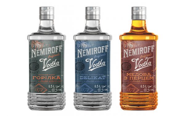 Nemiroff Vodka unveils new bottle design - The Spirits Business