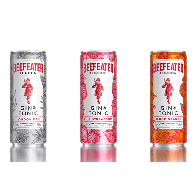 Beefeater launches trio of RTD gin and tonics - The Spirits Business