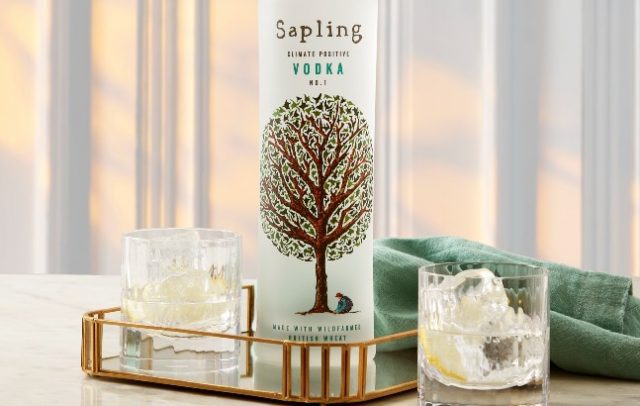 Sapling Spirits launches climate-positive vodka - The Spirits Business