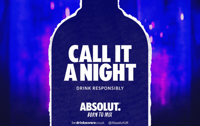 Absolut Vodka campaigns to 'Call it a Night' - The Spirits Business
