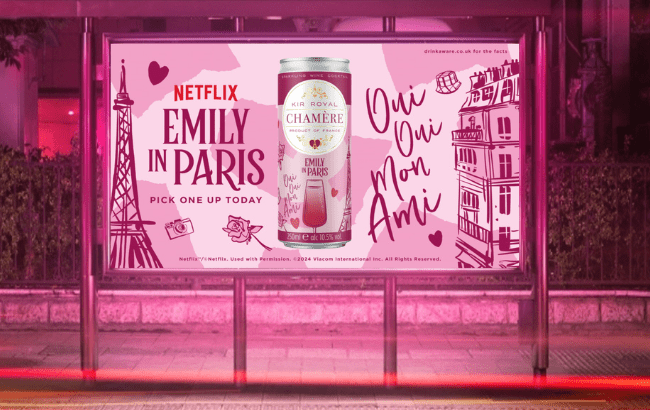 Emily in Paris-inspired RTD Chamère launches - The Spirits Business