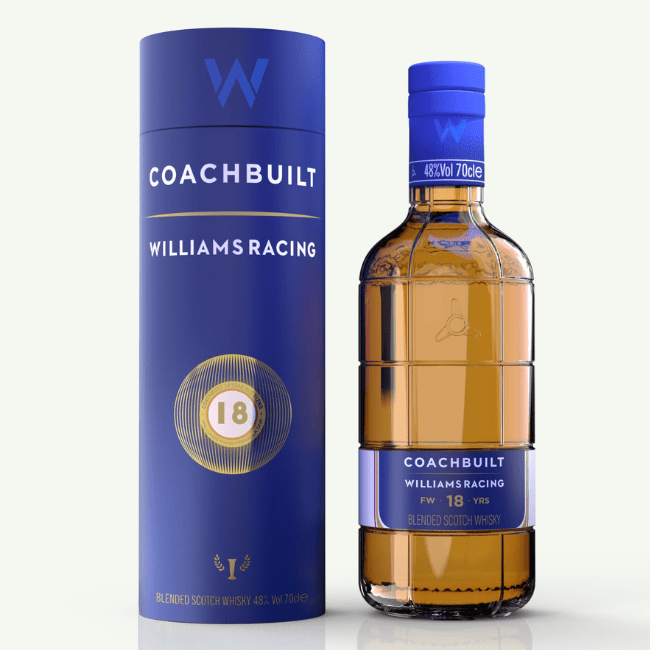 Coachbuilt and Williams Racing debut 18YO whisky - The Spirits Business