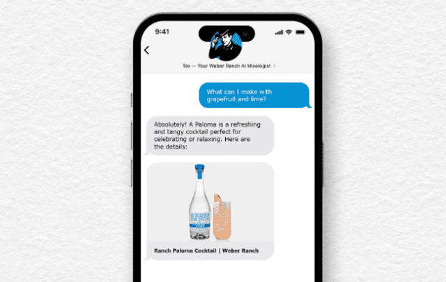 Weber Ranch introduces AI-powered mixology tool - The Spirits Business