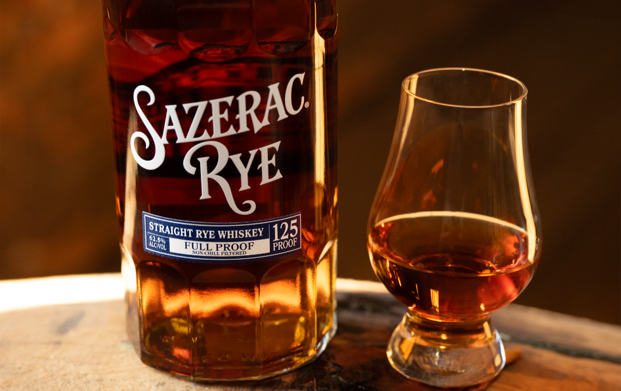 Sazerac Rye Full Proof joins core range - The Spirits Business