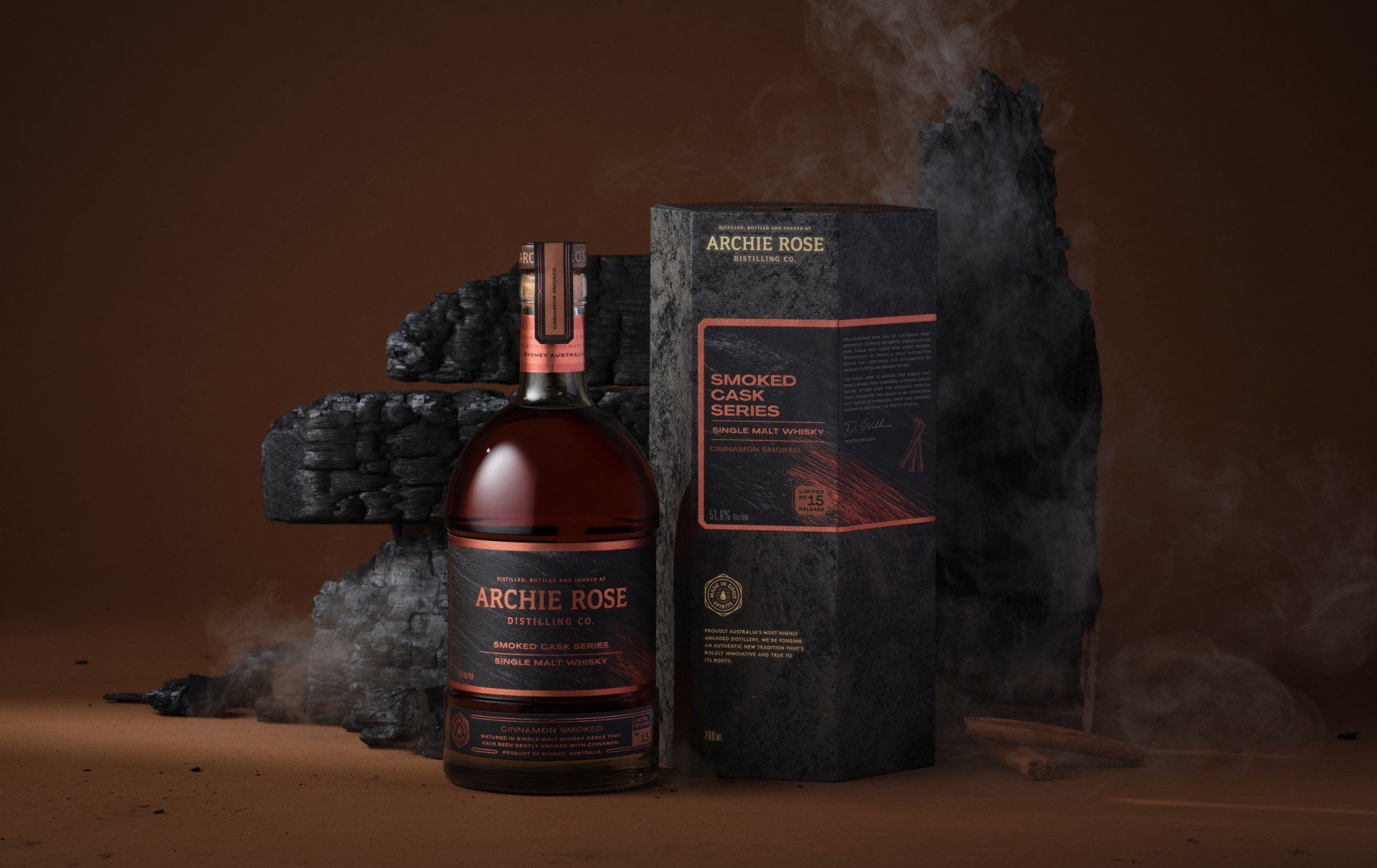 Archie Rose ages whisky in cinnamon-smoked casks - The Spirits Business